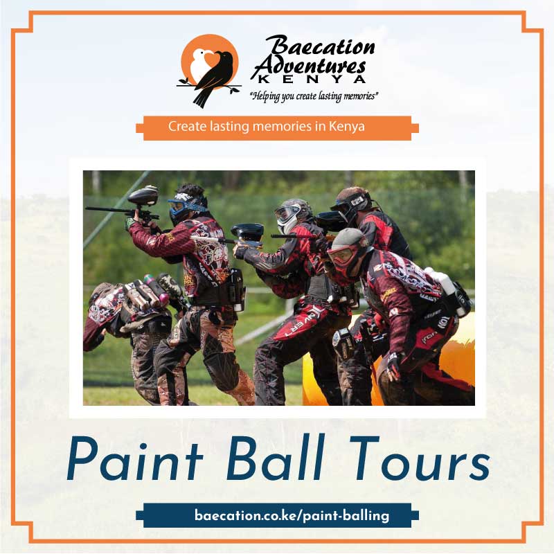 The Best Paintballing in Kenya | Baecation |+254 725300400